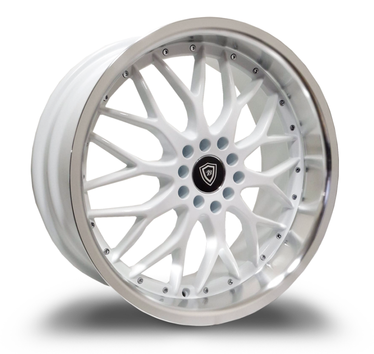 W503 Gloss White Machined lip | Marquee Wheels
